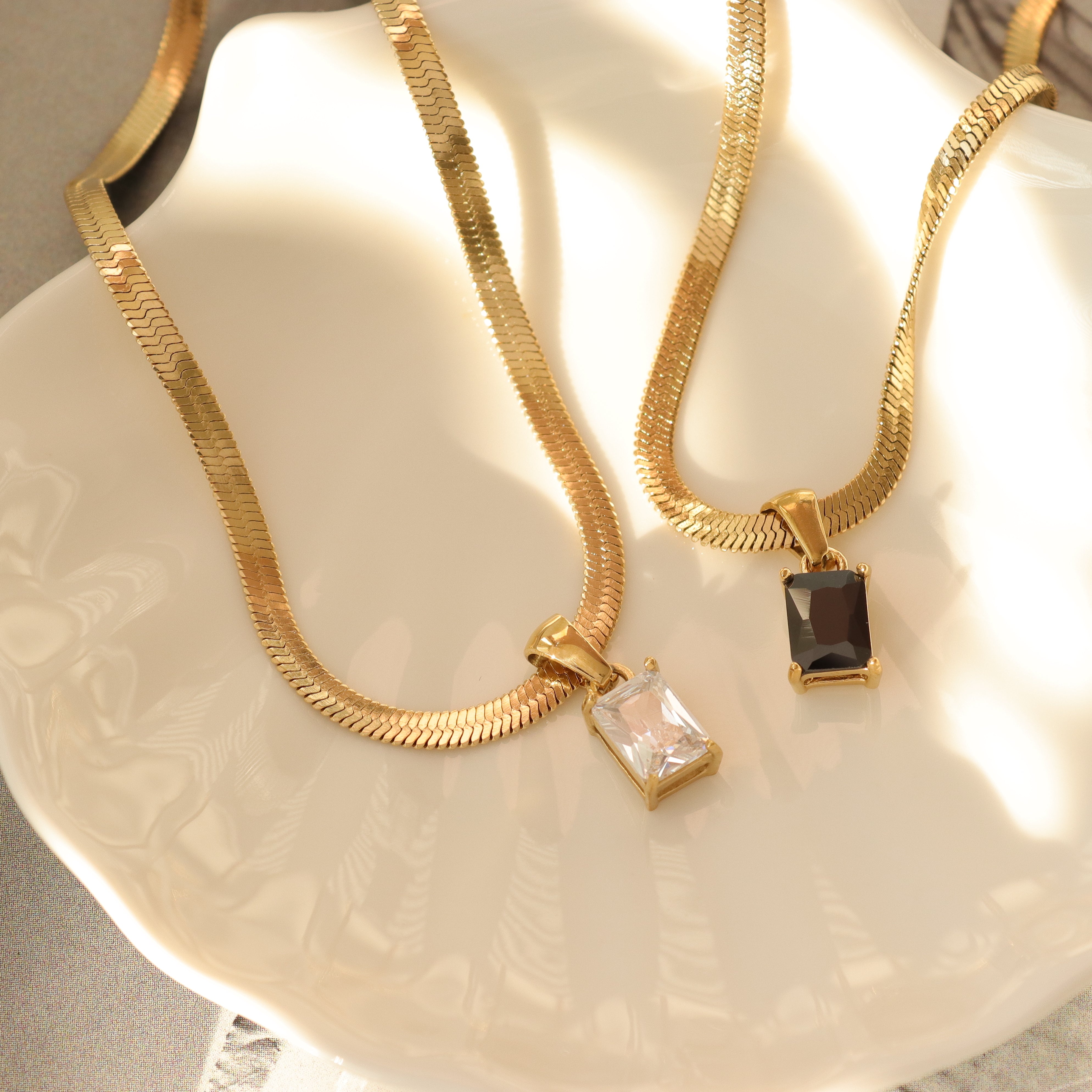 FANTANA SNAKE CHAIN NECKLACE – VENUS LOVES JEWELLERY